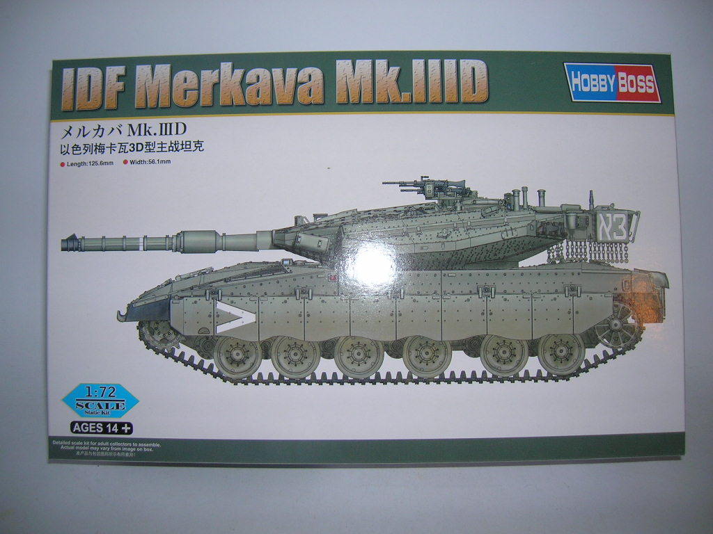 Hobby Boss IDF Merkava Mk.IIID Panzer Tank 1:72 Bausatz Model Kit Art ...