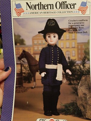 Northern Officer Crochet Uniform For 16" Doll American Heritage ...