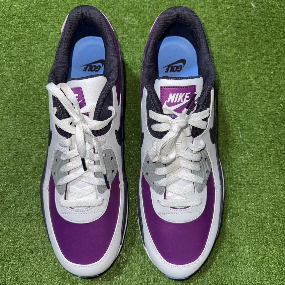 Nike Air Max 90 G NRG "Purple Smoke" Golf Shoe DQ4128-155 US Men Size ...
