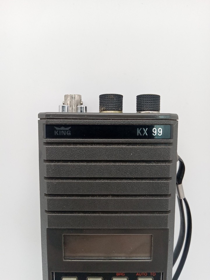 Bendix King KX 99 Aviation Handheld Nav/Com Transceiver VOR Radio w ...