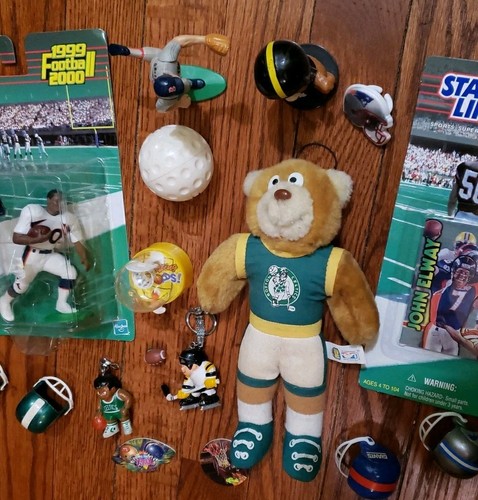 Vintage Sports Toy Lot Starting Lineup NFL - MLB - NBA Flickball Pogs ...