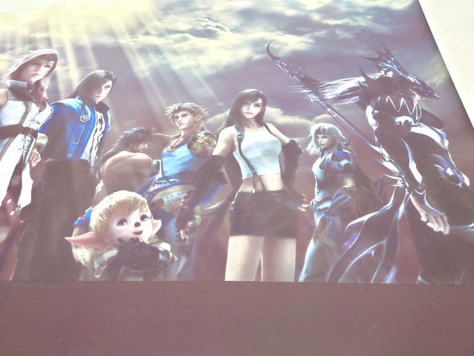 FF DISSIDIA 012 Wall Scroll Cosmos | eBay