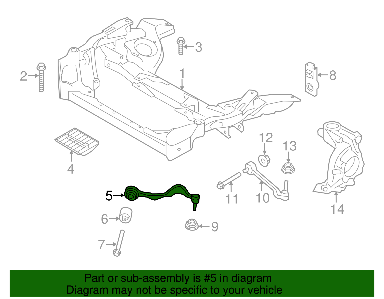 BMW 31122409598 Genuine OEM Front CNTL Arm for sale online | eBay