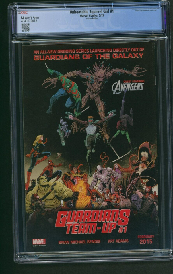Unbeatable Squirrel Girl #1 1:25 Arthur Adams Variant CGC 9.8 Marvel ...