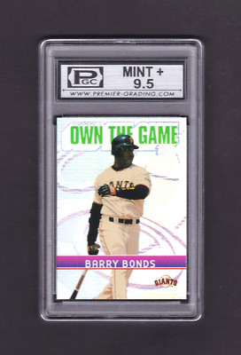 2002 Topps / Own the Game #OG17 Barry Bonds - PGC 9.5 [Mint+] | eBay