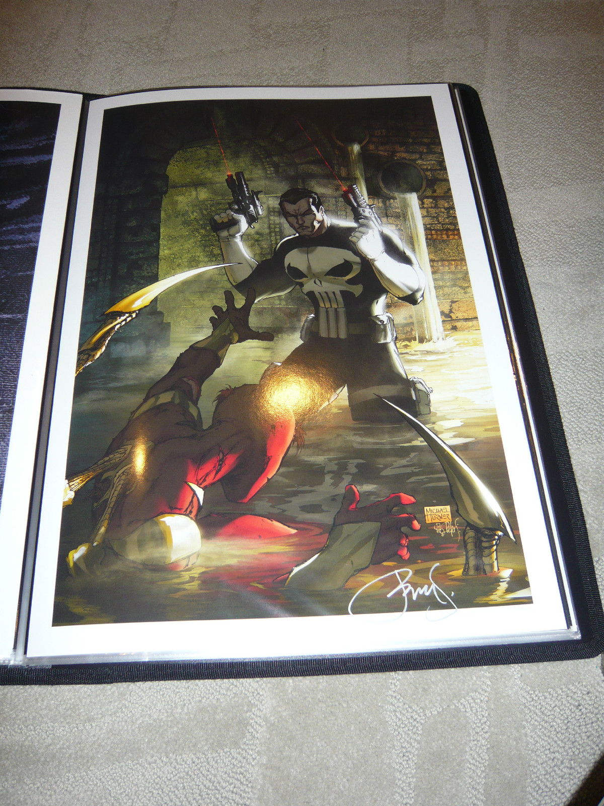 MICHAEL TURNER ASPEN DC MARVEL - CIVIL WAR #5 ART PRINT by MICHAEL ...