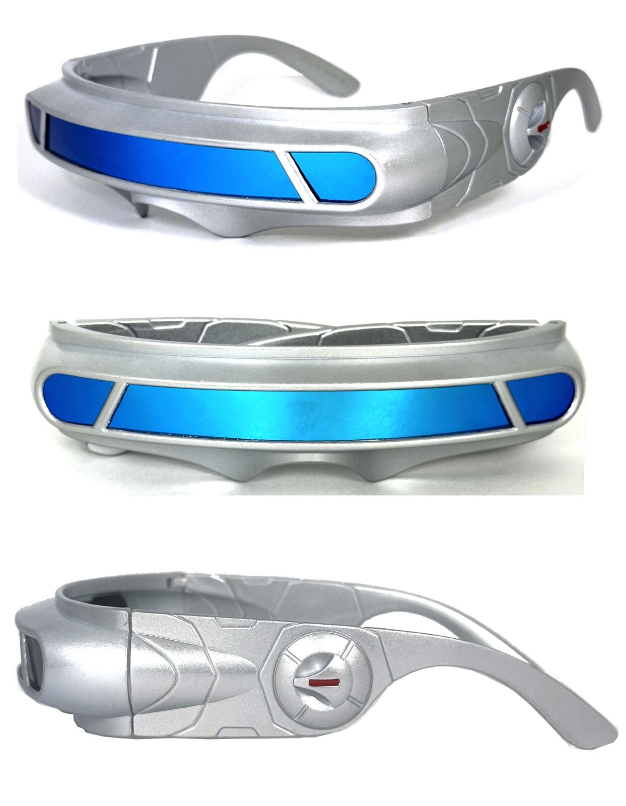 SPACE ALIEN COSTUME CYCLOPS FUTURISTIC ROBOT SHIELD POLARIZED LENS ...