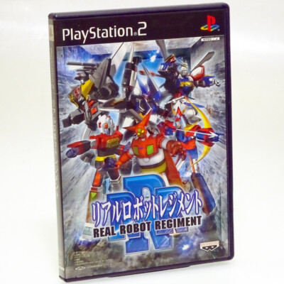REAL ROBOT REGIMENT PS2 Sony Japan Import BANPRESTO PlayStation2 NTSC-J ...