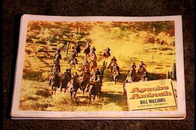 APACHE AMBUSH 1955 LOBBY CARD #5 NATIVE AMERICAN INDIAN WESTERN | eBay