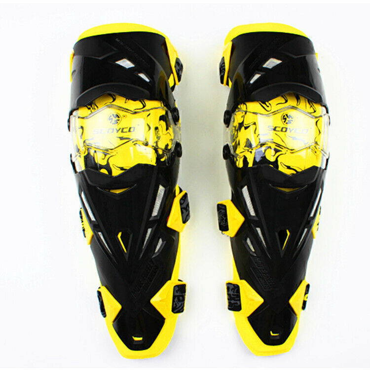 Motorcycle Knee Shin Guards Pads Brace Protector Motocross Offroad ...