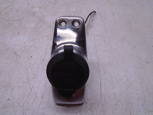 O2d Perko Boat Chrome Plug-in Stern Light Pole Base 1059 | eBay