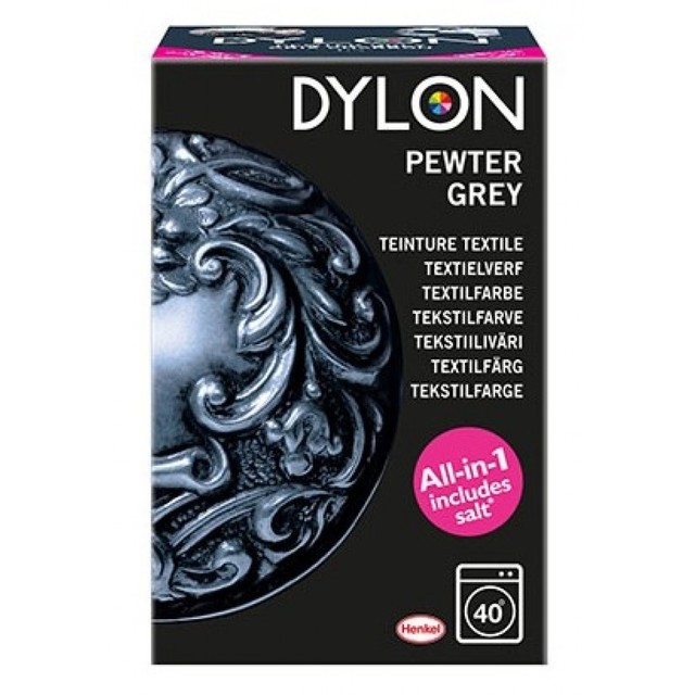 DYLON Pewter Grey Machine Fabric Dye Powder 200g for sale online | eBay