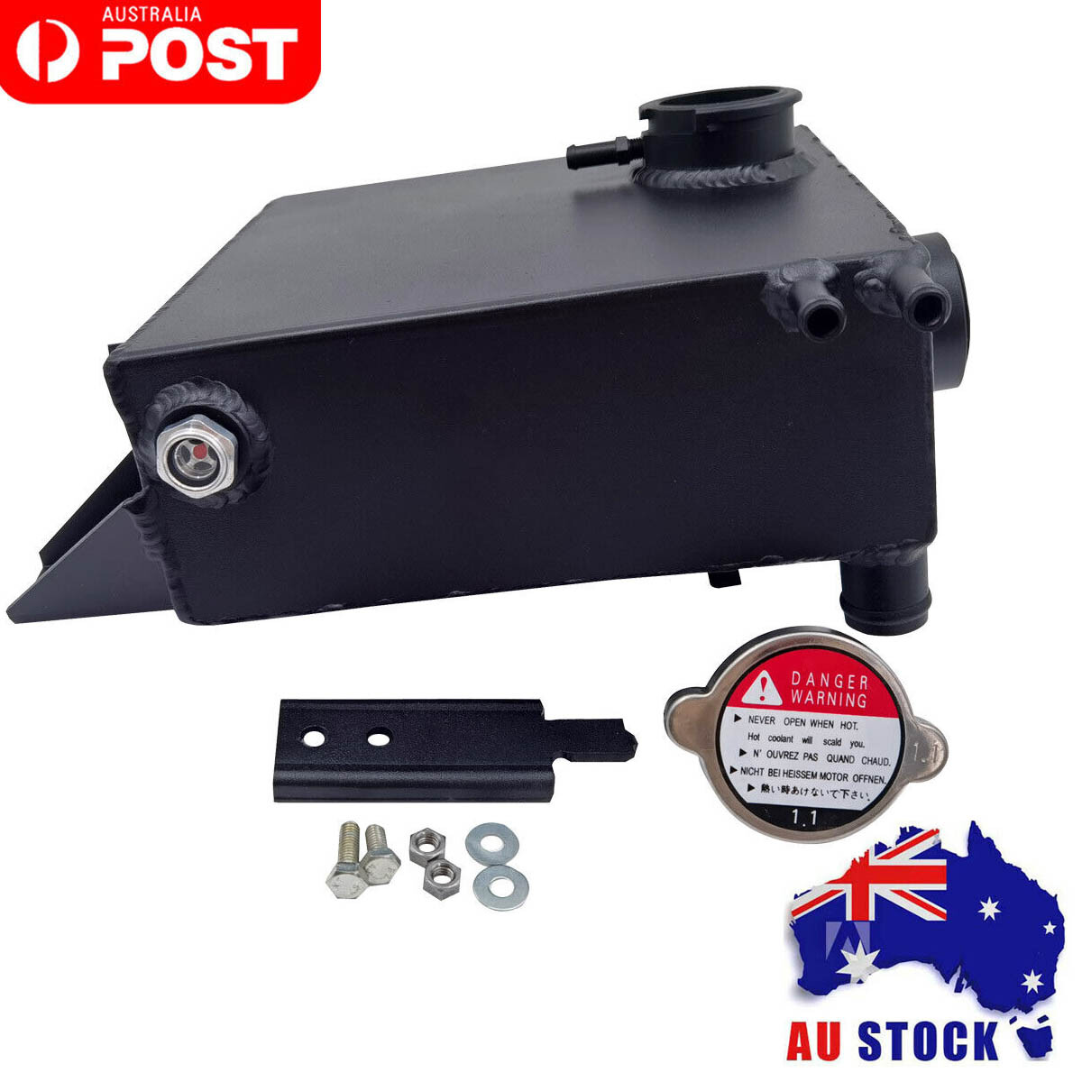 For Ford Au Falcon Alloy Radiator Overflow Coolant Header Tank With ...