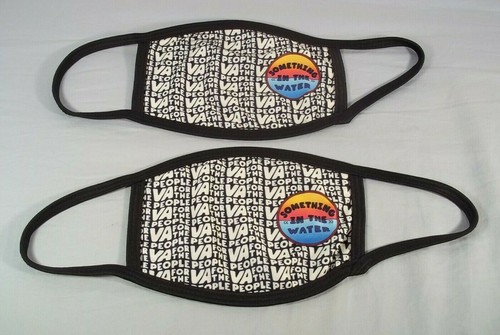 Lot (2) Something In the Water CLOTH FACE MASKS ~Pharrell Music ...
