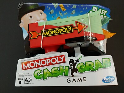 NEW IN BOX MONOPOLY CASH GRAB GAME HASBRO O5 | eBay