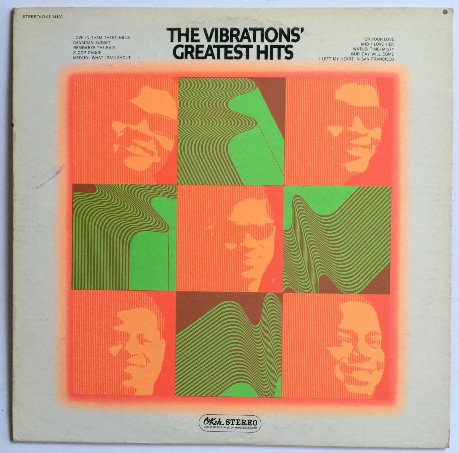 THE VIBRATIONS GREATEST HITS ~ OKEH RECORDS PROMO ALBUM ~ STEREO | eBay