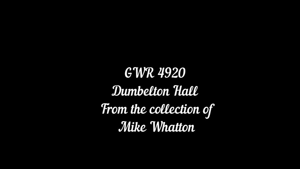 GWR 0 Gauge 4920 Dumbelton Hall | eBay UK