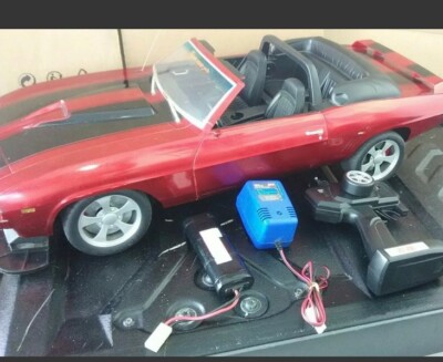 RADIO SHACK HOT ROD 1:6 69 CHEVY CAMARO REMOTE RADIO CONTROL RC CAR | eBay
