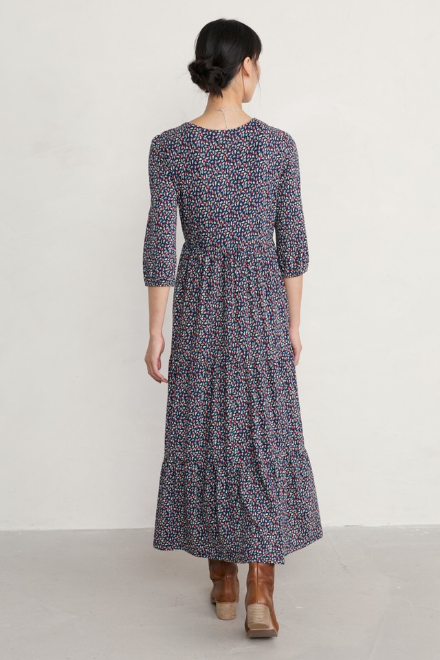 Seasalt Women's - multi Sky Branch Dress in GOTS-Certified Organic ...