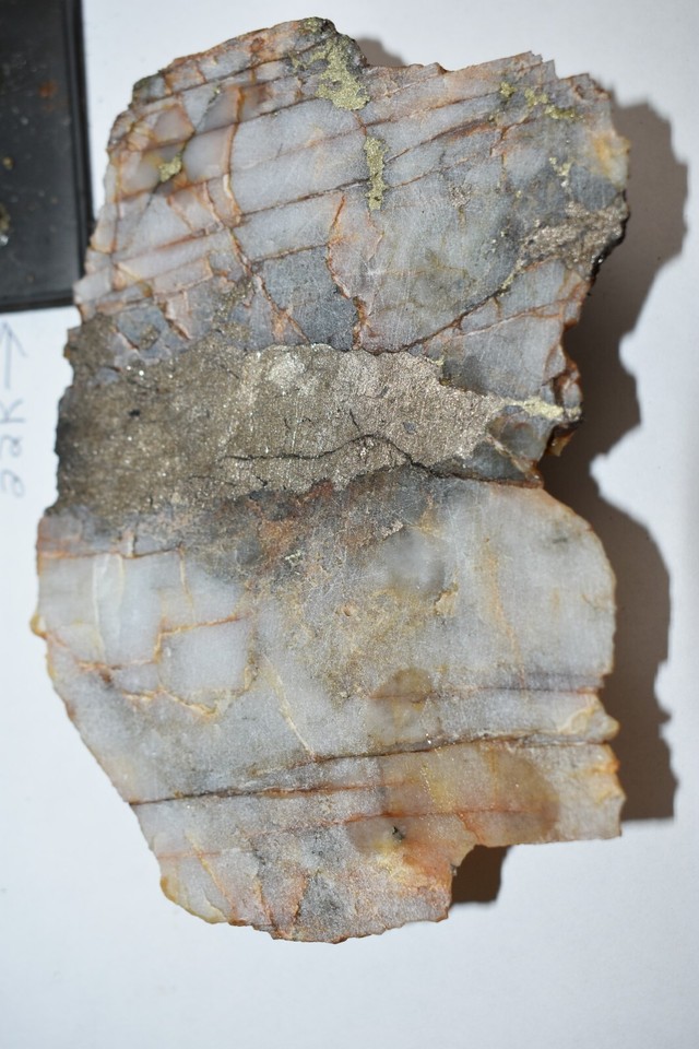 Gold Silver Quartz Ore 1800s Ore Knob Copper Mine North Carolina ...