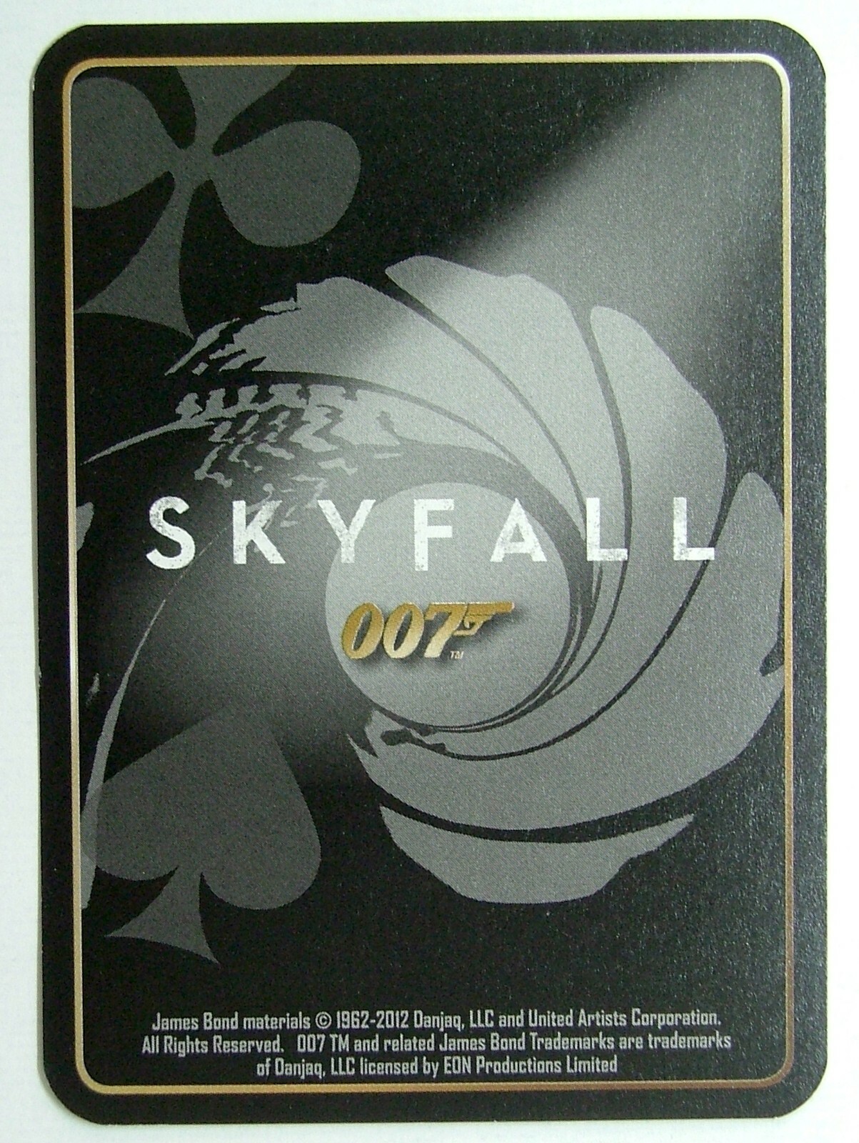 1 x Playing card James Bond 007 Skyfall Javier Bardem Jack Spades | eBay