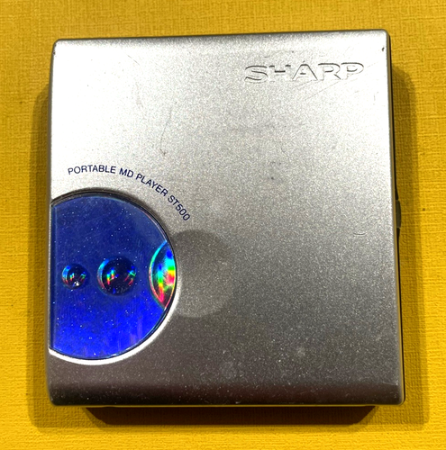 Sharp MD-ST500 portable MD player Made in Japan MDLP Dolby MiniDisk | eBay