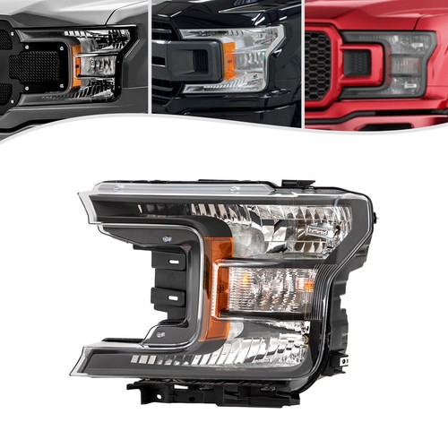 LH Halogen Type Headlights Headlamp Assembly Replacement For 2018-2020 ...