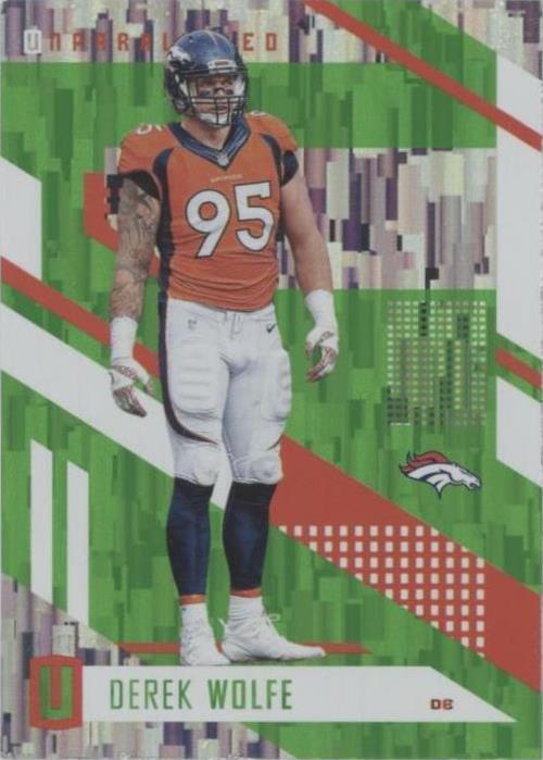 2017 Panini Unparalleled - Derek Wolfe #88 Lime Green for sale online ...