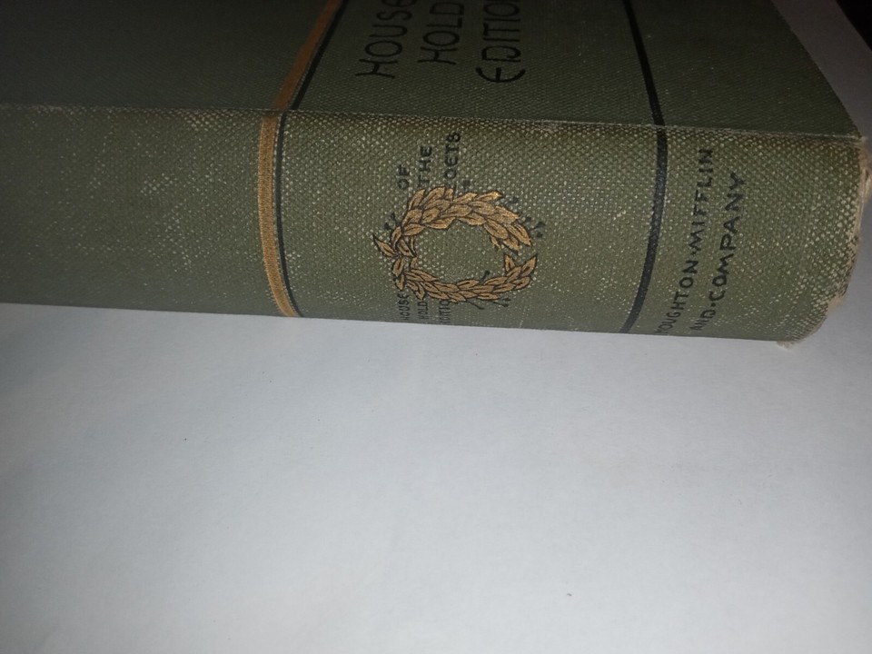 1883 Longfellow's Poems | Household Edition | Riverside Press | eBay