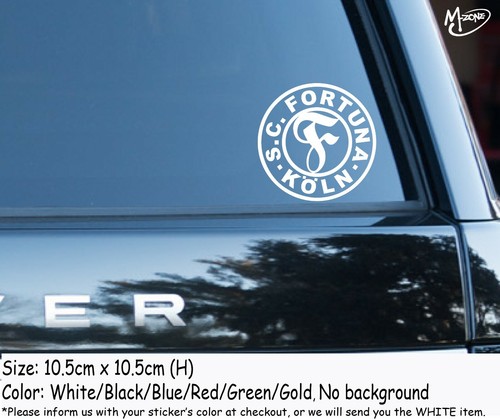 SC-Fortuna-Koln Car Stickers Reflective Germany Football Decal Best ...
