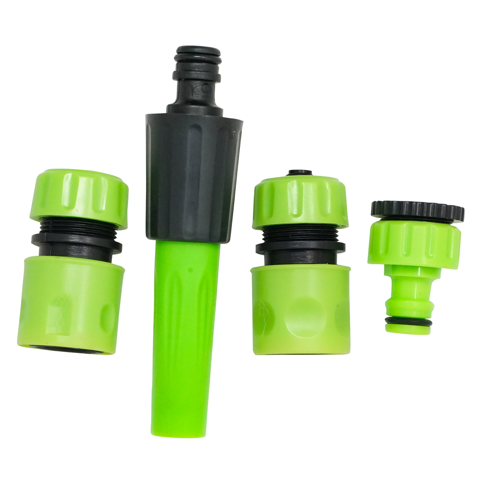 4pcs Hose Pipe Connector Set 1/2" Water Watering Garden Tap Adaptor ...