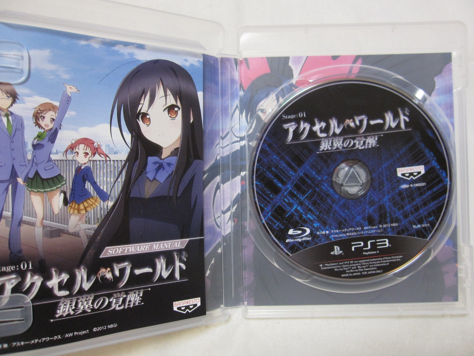 USED PlayStation 3 PS3 Accel World Ginyoku no Kakusei Limited Edition ...