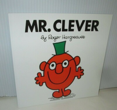 MR MEN LITTLE MISS BOOK ROGER HARGREAVES MR CLEVER LARGE CHILDRENS BOOK ...