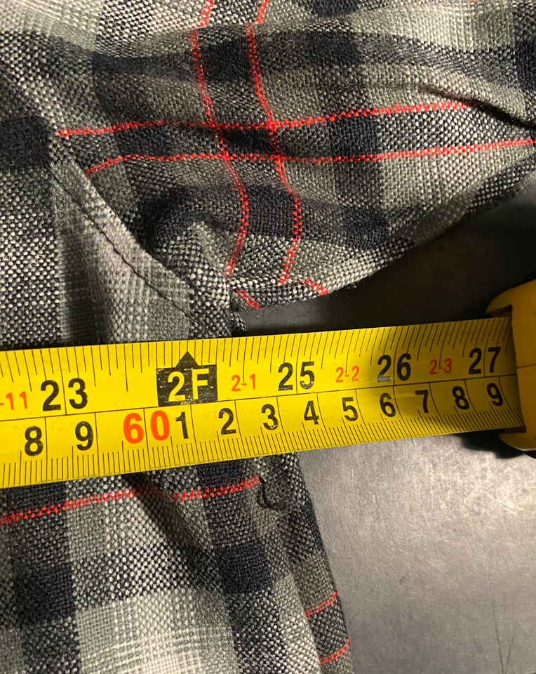 Vtg Lowrider Old School Cholo Mens XL Plaid Button Short Sleeve Shirt ...