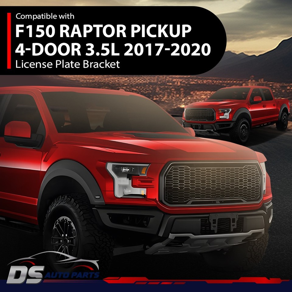 Fit For 2017-2020 Ford F-150 Front License Plate Bracket HL3Z17A385AB ...