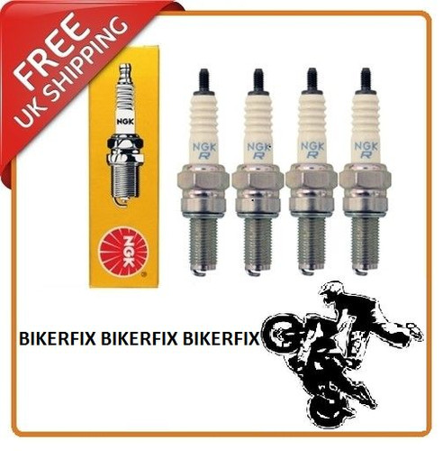 NGK CR9E SPARK PLUGS X4 KAWASAKI ZZR1100 ZZR 1100 C1-C3 D1-D9 90-01 | eBay