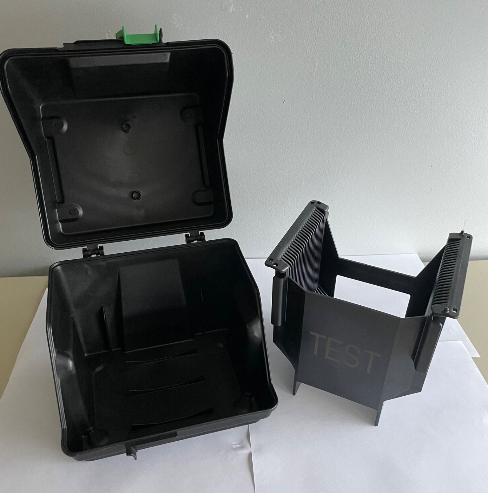 Fluoroware 6 Robox Silicon Wafer Container W Cassettes E 124 60 for ...