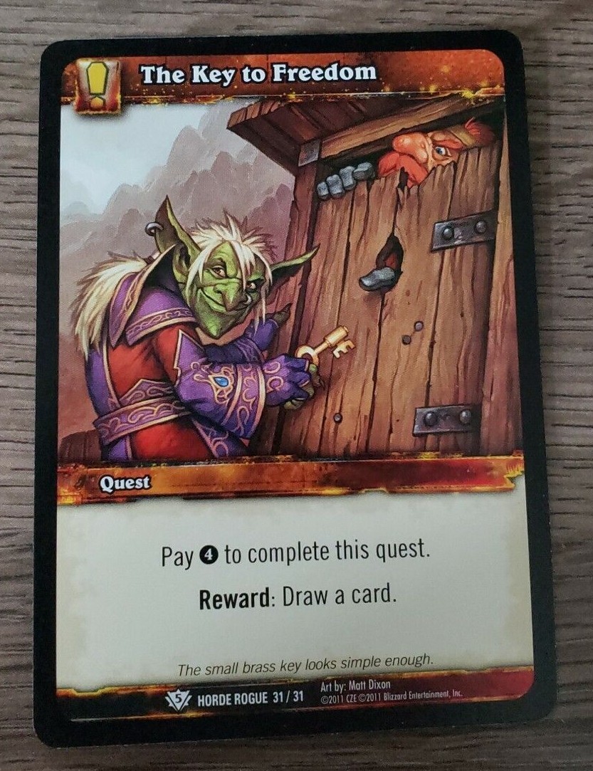 World Of Warcraft Goblin Cards