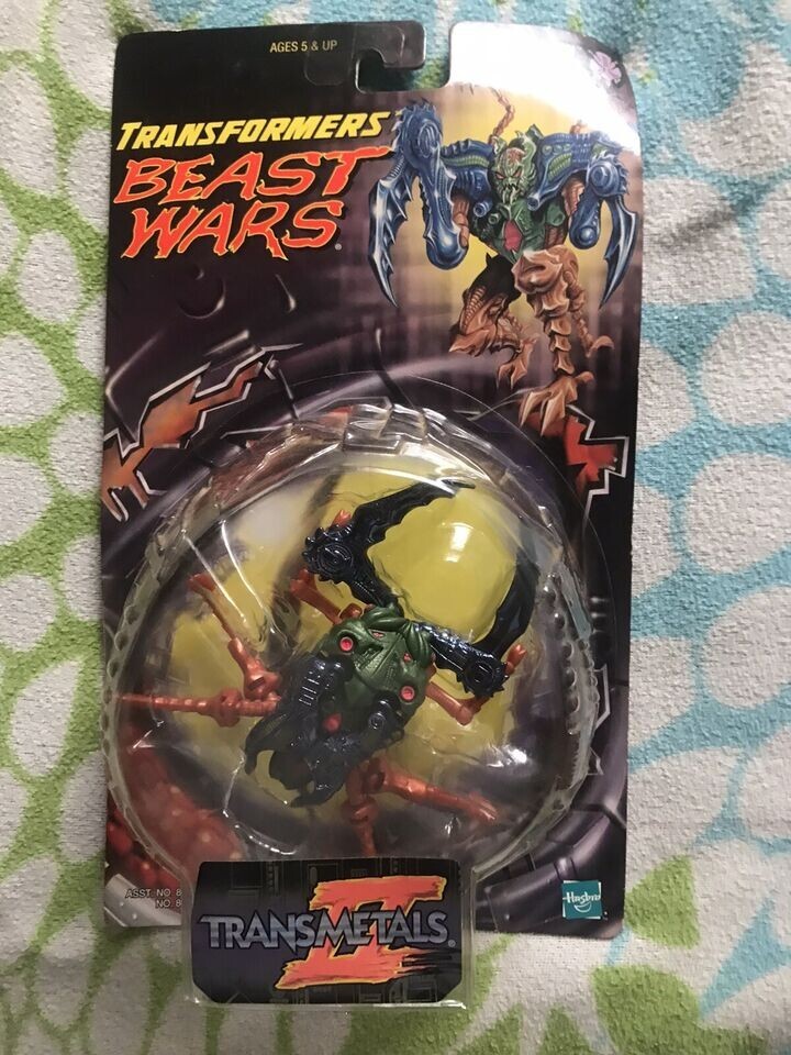 Transformers BEAST WARS TRANSMETALS II (2) Scarem Scare'Em! MOC 1998 ...