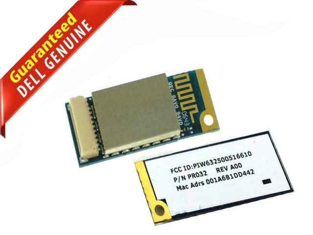 Dell Adapter RX399 WPAN Bluetooth Wireless Card Latitude D531 PR032 for ...