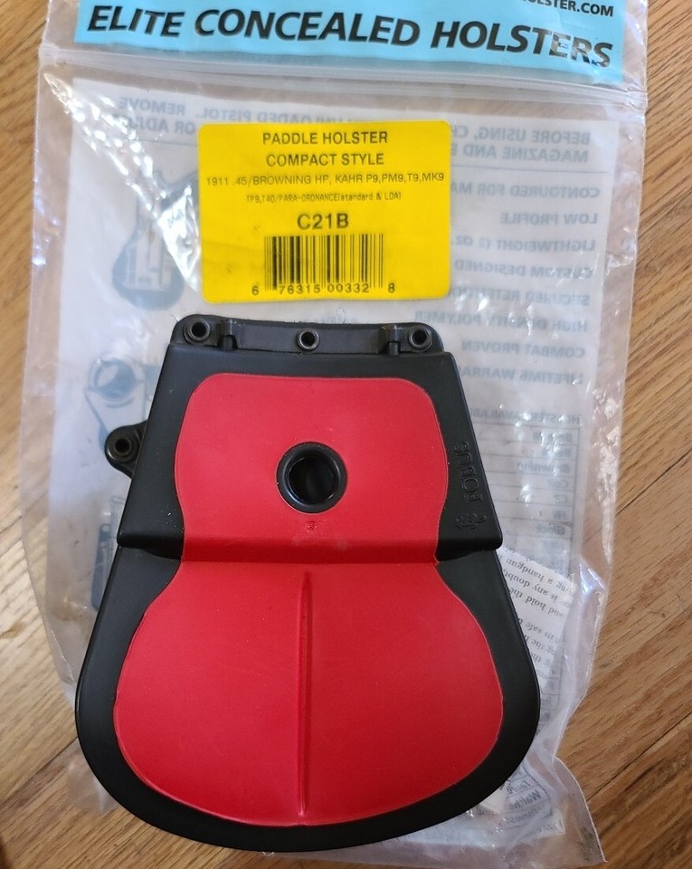 FOBUS C21B Compact 1911 Style .45 Browning Kahr P9/PM9/MK9 Paddle Gun ...