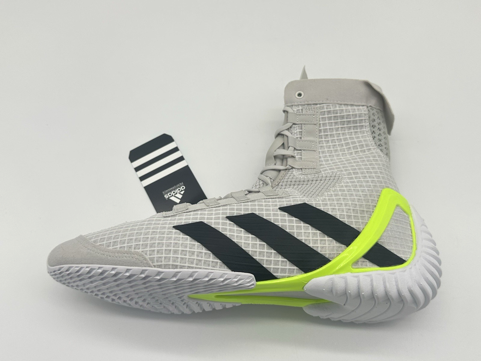 Adidas Speedex 23 Men's Size 8.5 Grey Lucid Lemon Boxing Shoes HP6885 ...