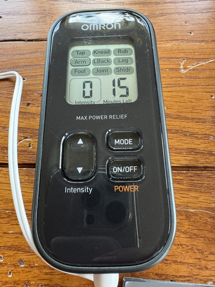 OMRON TENS Therapy Pain Relief Unit Muscle Stimulator Pocket Pain Pro ...