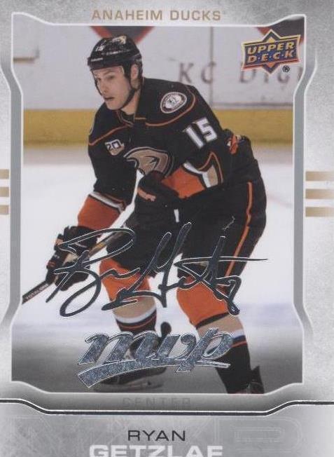 2014-15 Upper Deck MVP - Ryan Getzlaf #208 Silver Script for sale ...