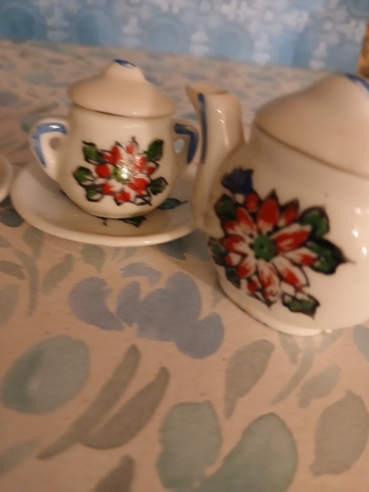 Dolls Miniature Fairylite Tea Set.1950s. Vintage. Please See Photos ...