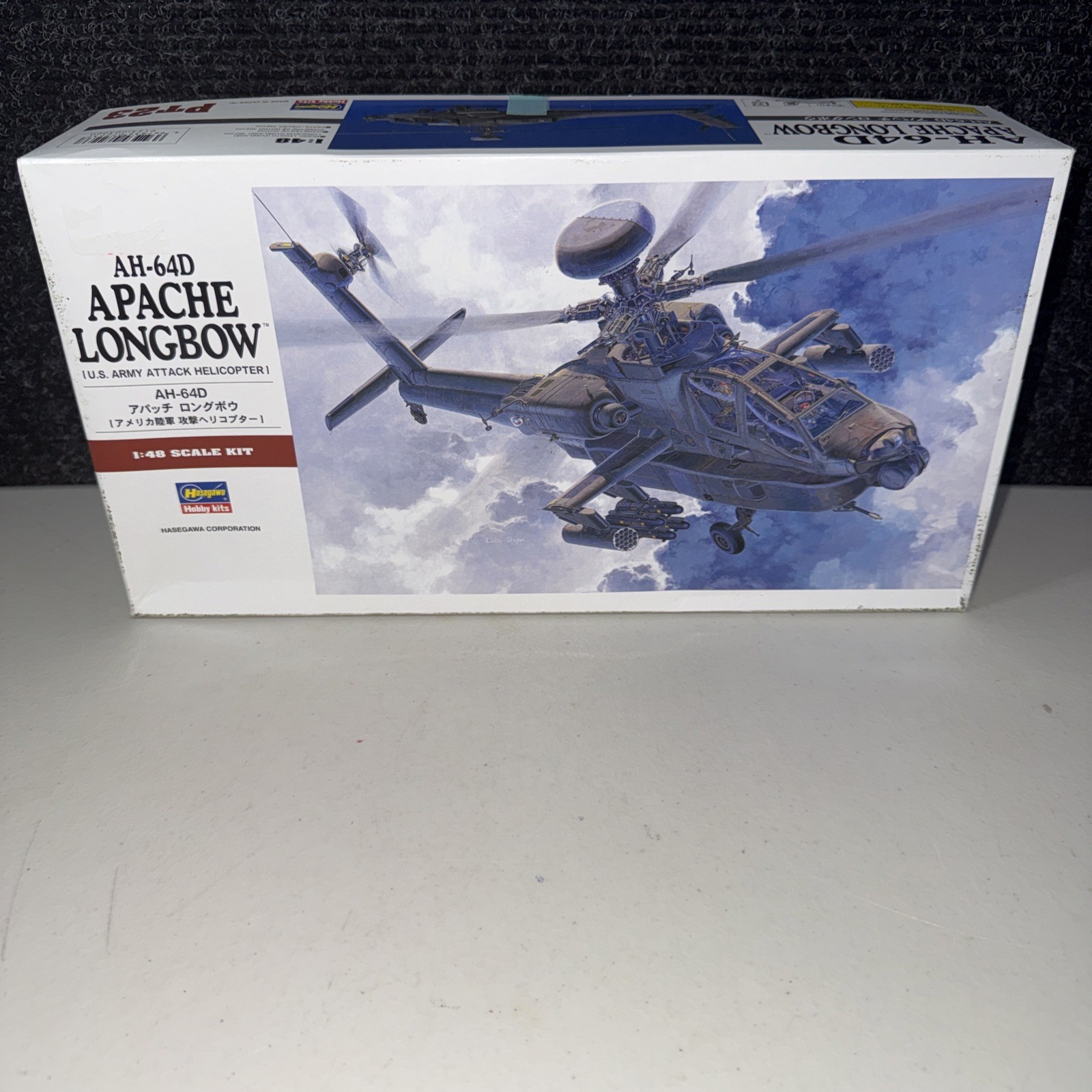 Hasegawa AH-64D Apache Longbow 1/48 Scale Model Kit PT23 07223 New | eBay