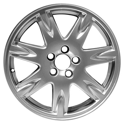 17x7.5 7 Spoke Refurbished Aluminum Wheel Painted Bright Hypersilver ...