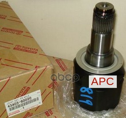 43403-60020 Toyota Joint assy, front drive inboard, rh 4340360020, New ...