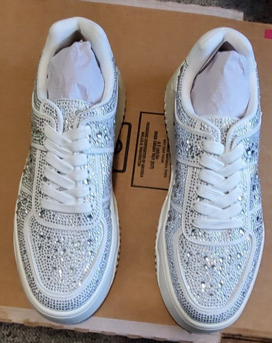 Steve Madden Sonic-R Sneaker White Size 10 1A | eBay