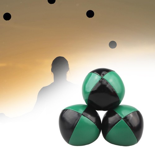 3 Pieces PU Leather Juggling Ball Tricky Prop for Beginners Kids Activity | eBay